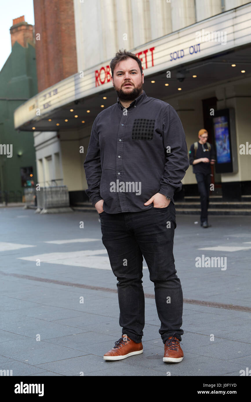 Comedian Lloyd Griffiths at Eventim Apollo Stock Photo - Alamy