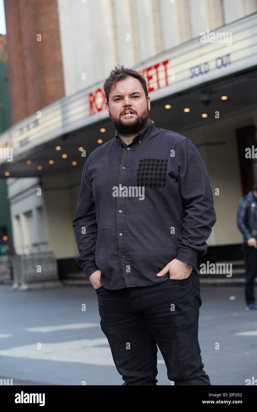 Comedian Lloyd Griffiths at Eventim Apollo Stock Photo - Alamy