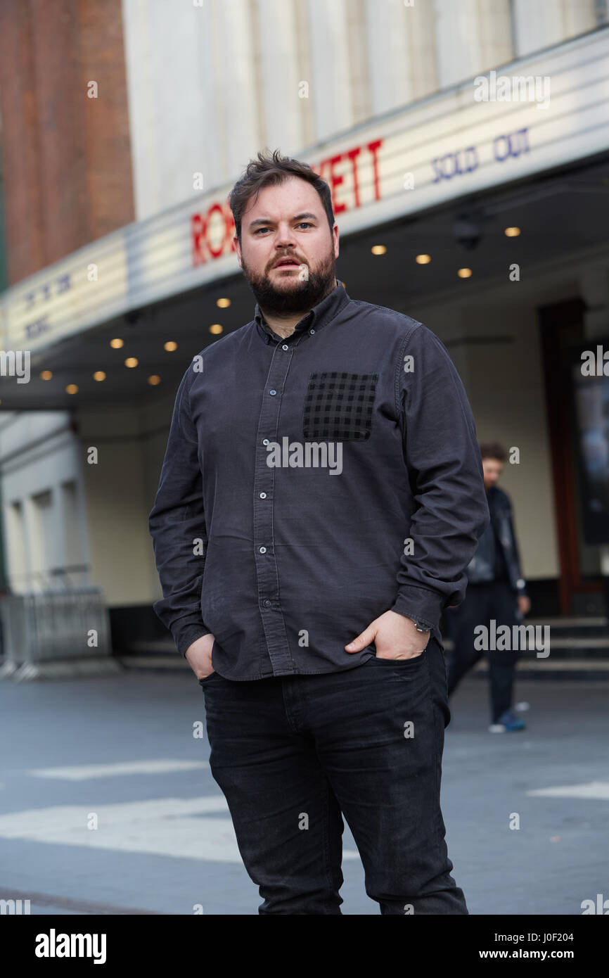 Comedian Lloyd Griffiths at Eventim Apollo Stock Photo - Alamy