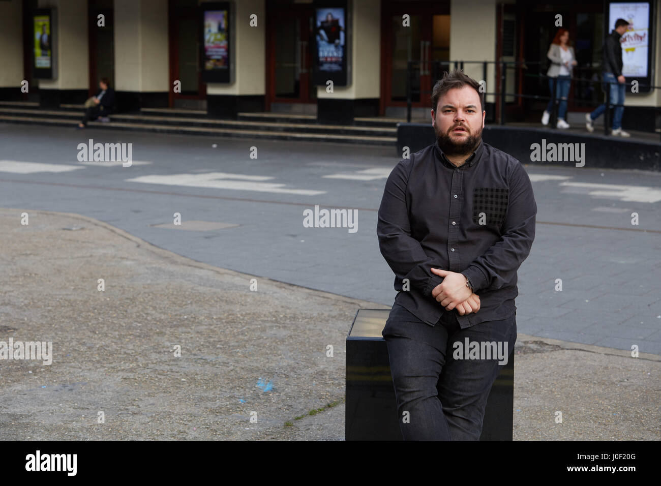 Comedian Lloyd Griffiths at Eventim Apollo Stock Photo - Alamy