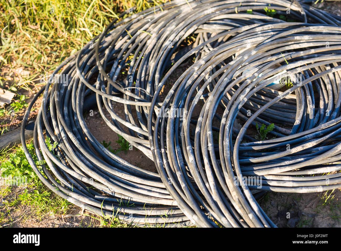 Garden hose-pipe outdoor Stock Photo - Alamy