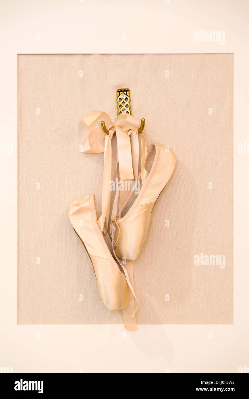 Ballet shoes hanging hi-res stock photography and images - Alamy