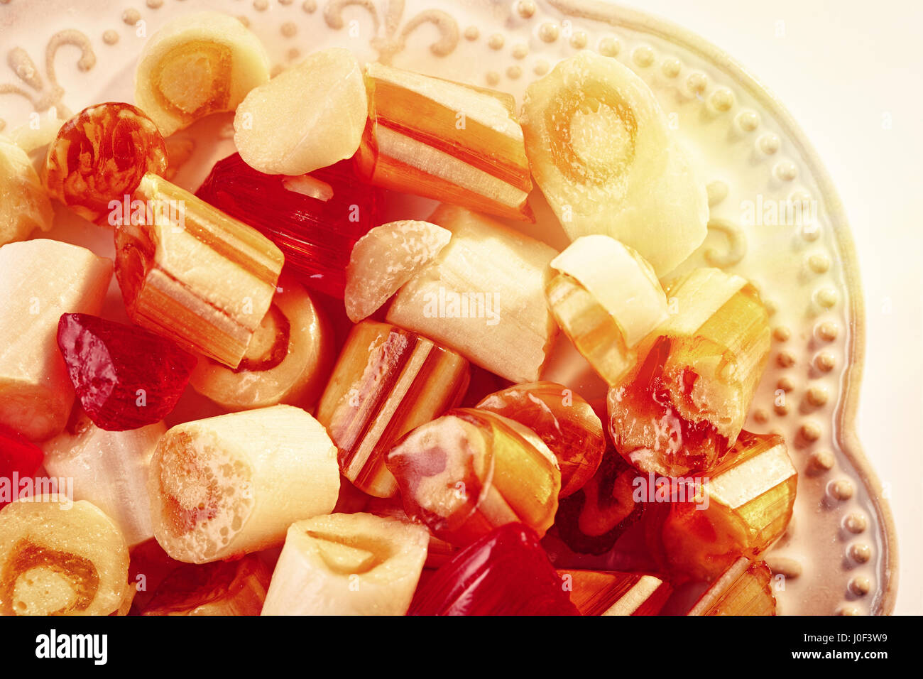 Traditional Turkish sugar candies Stock Photo - Alamy