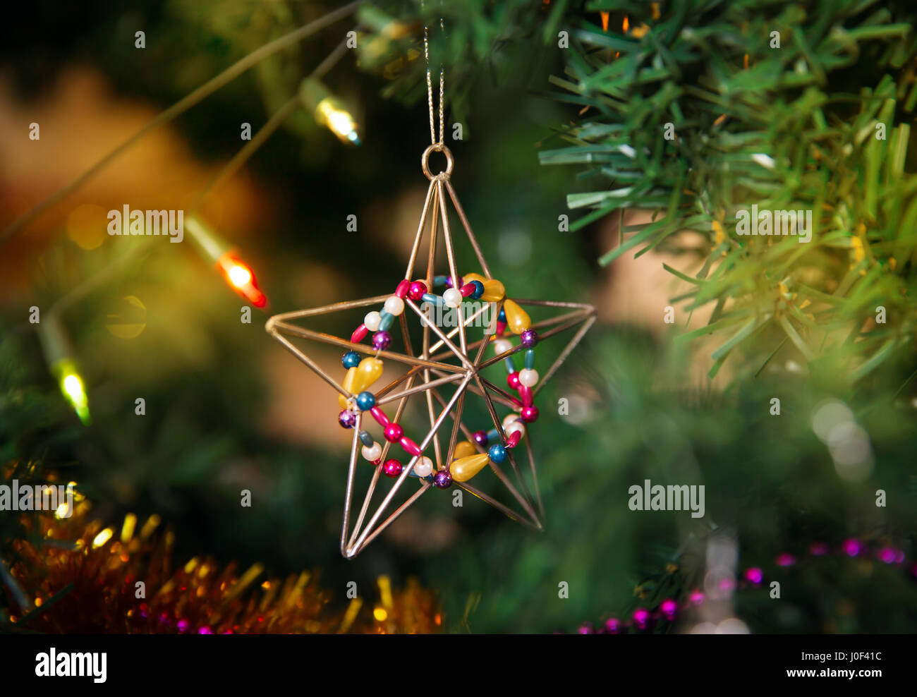 Star baubles hi-res stock photography and images - Alamy