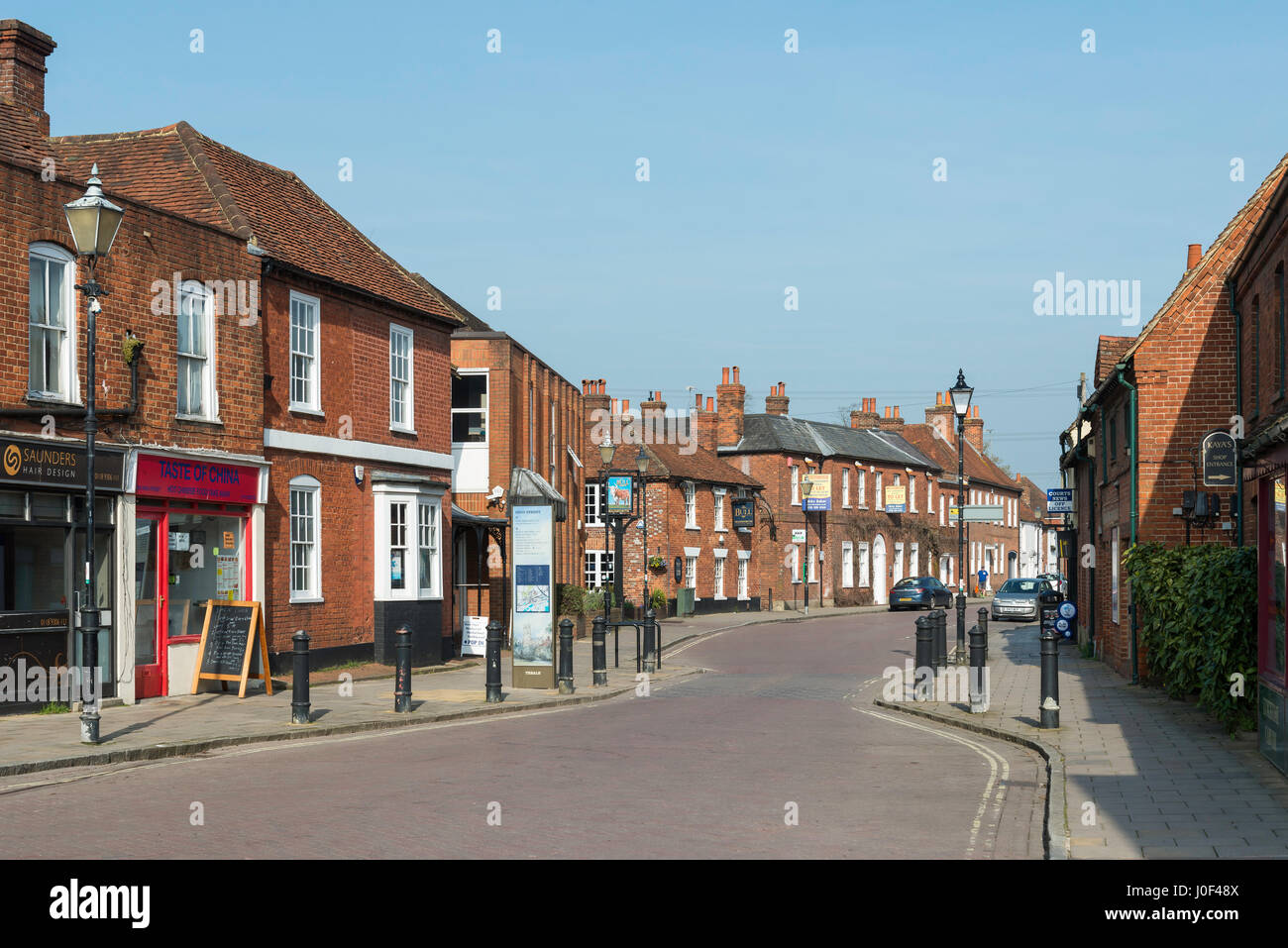 High Street, Theale, Berkshire, England, United Kingdom Stock Photo - Alamy
