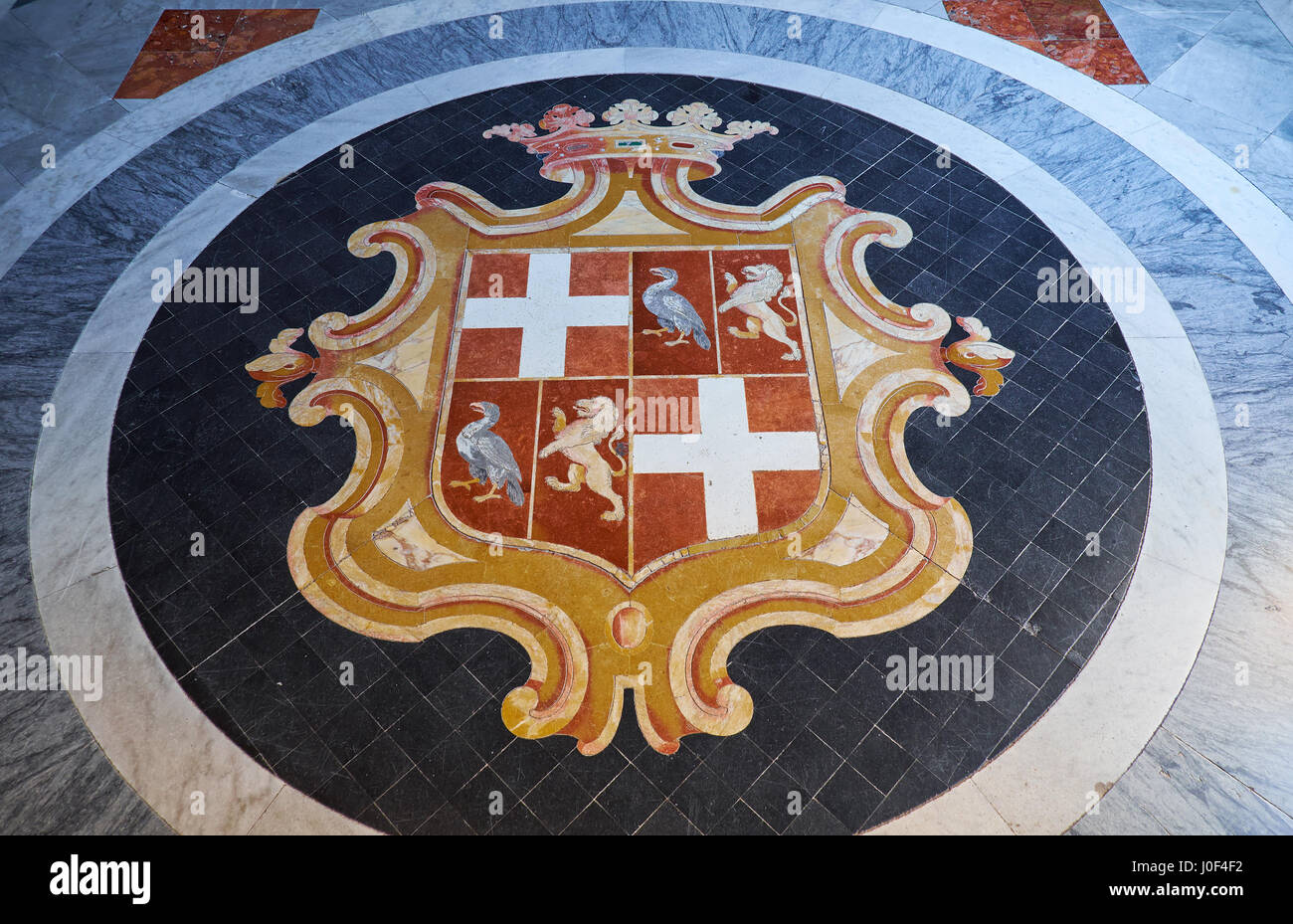 Order of malta coat of arms hi-res stock photography and images - Alamy