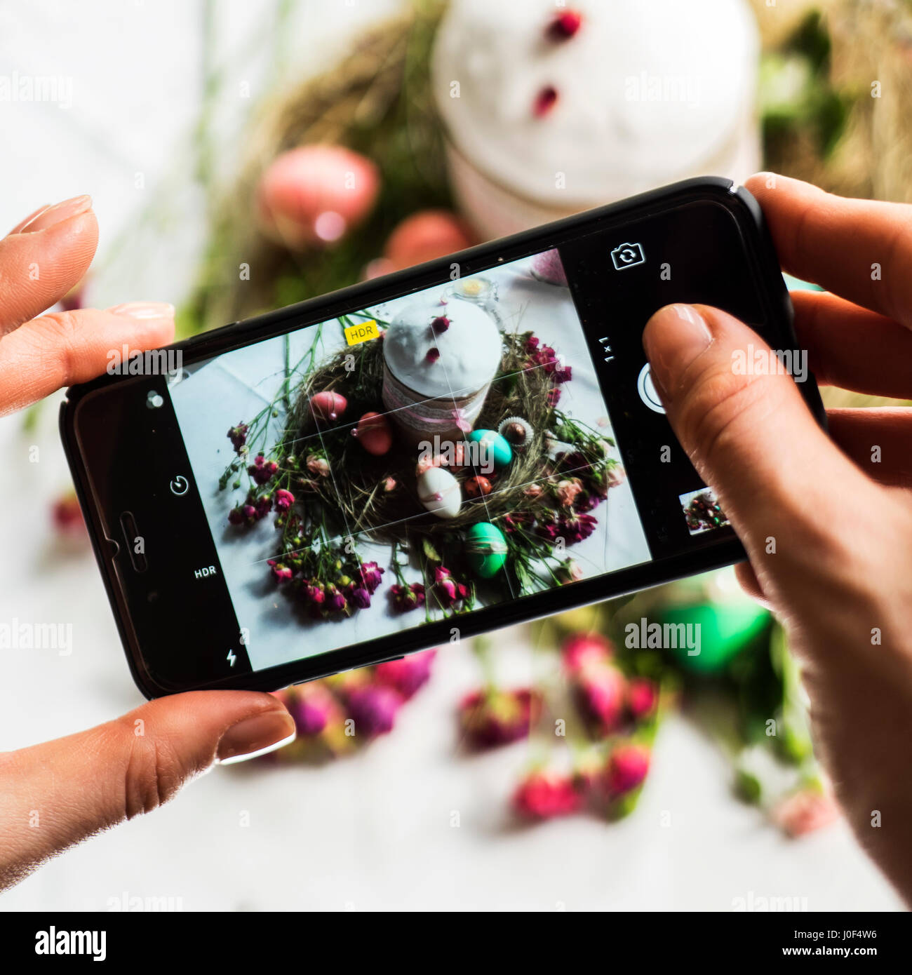 Food bloger hi-res stock photography and images - Alamy