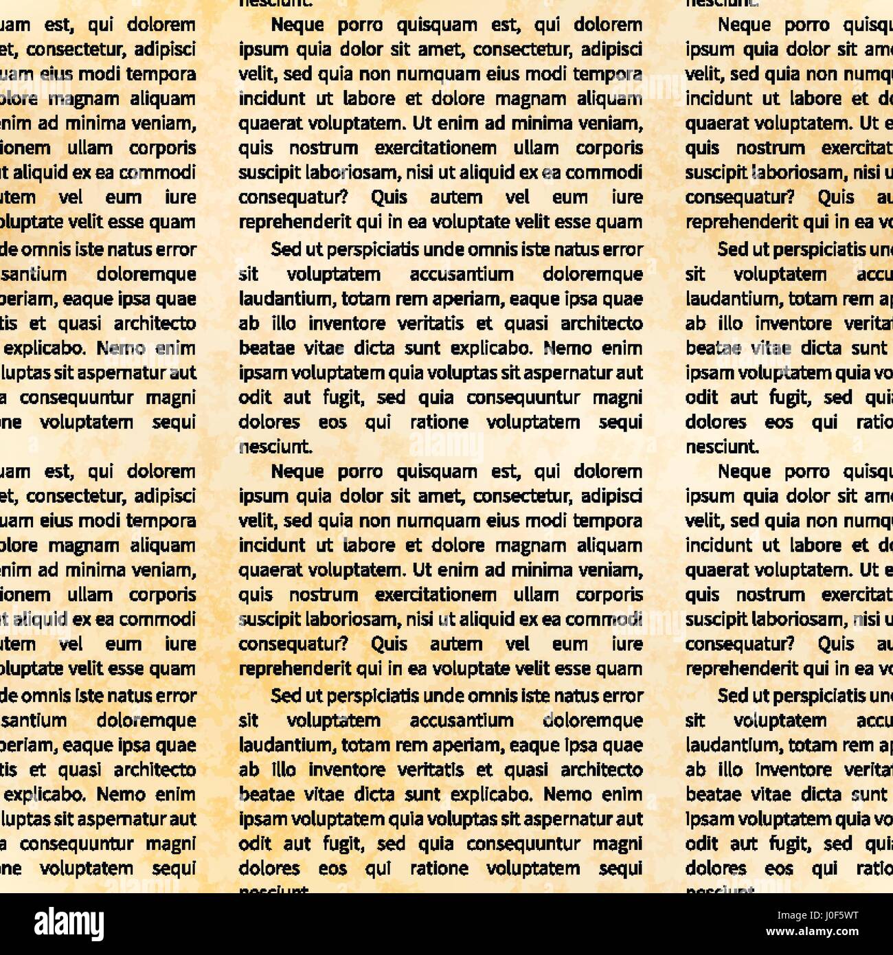 A lot of latin text on old textured paper, abstract seamless pattern ...