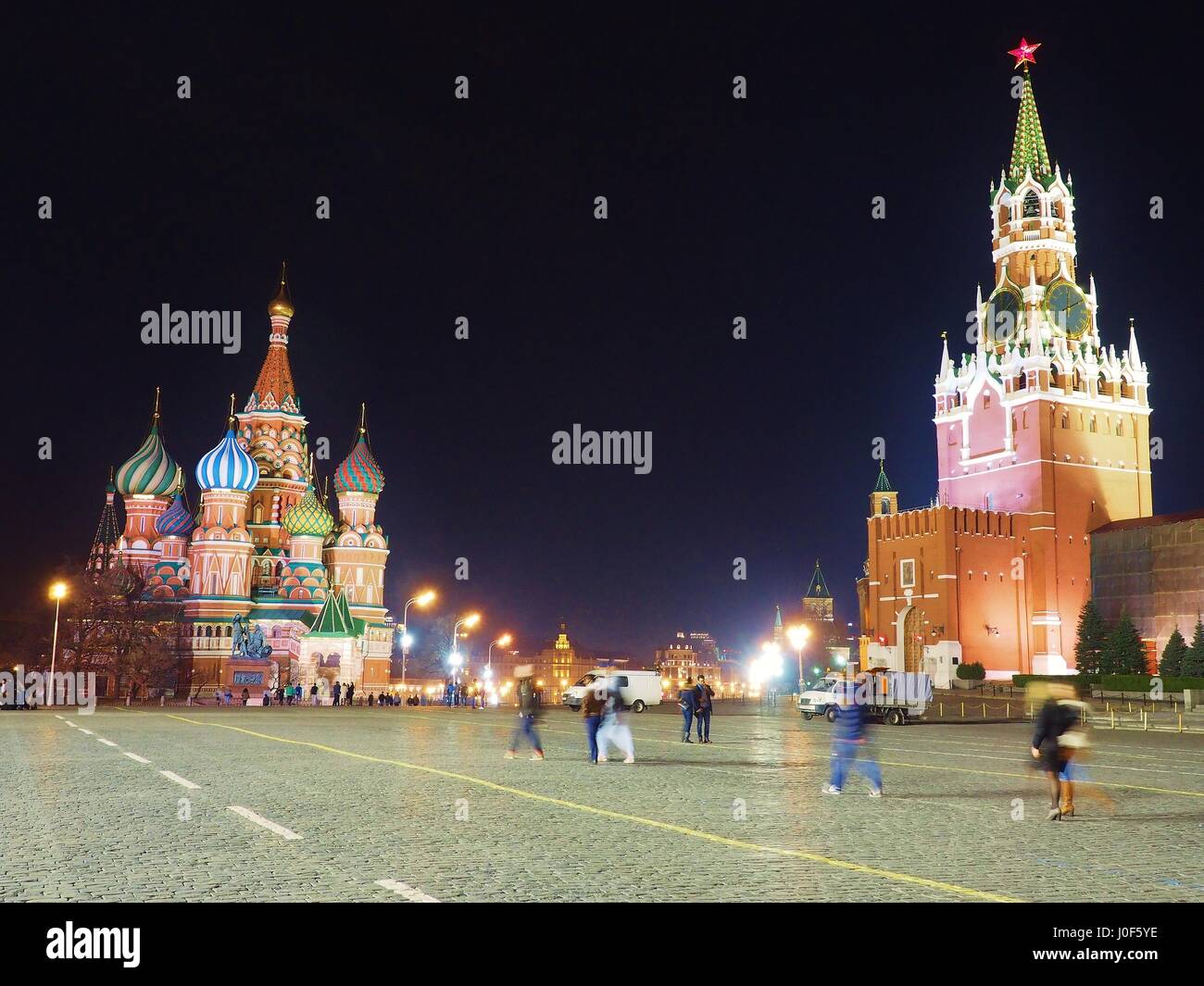 The red square Moscow Stock Photo - Alamy