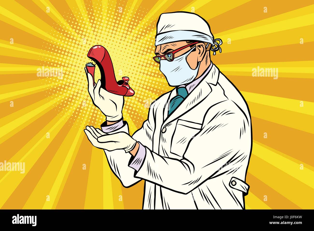 Woman repair man in Stock Vector Images - Alamy