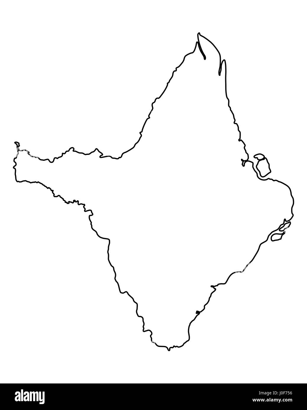 Map of Amapa Stock Photo - Alamy