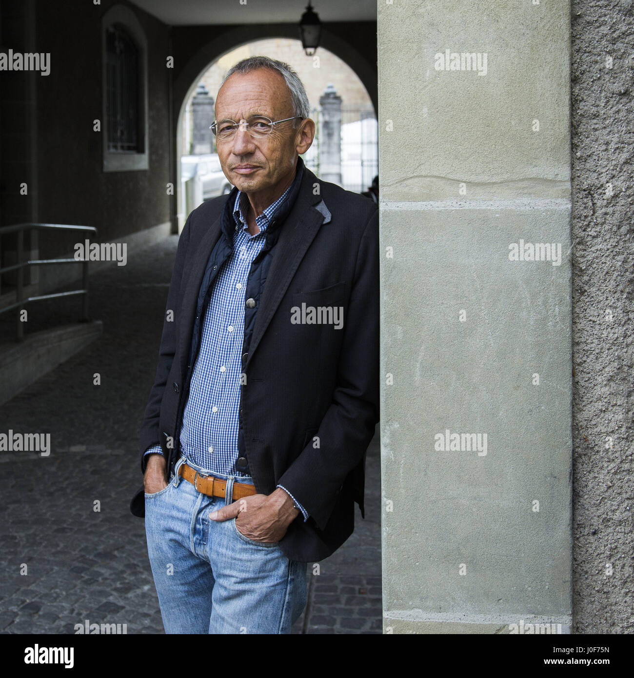 Portrait of Daniel de Roulet 05/09/2015 ©Philippe MATSAS/Opale Stock ...