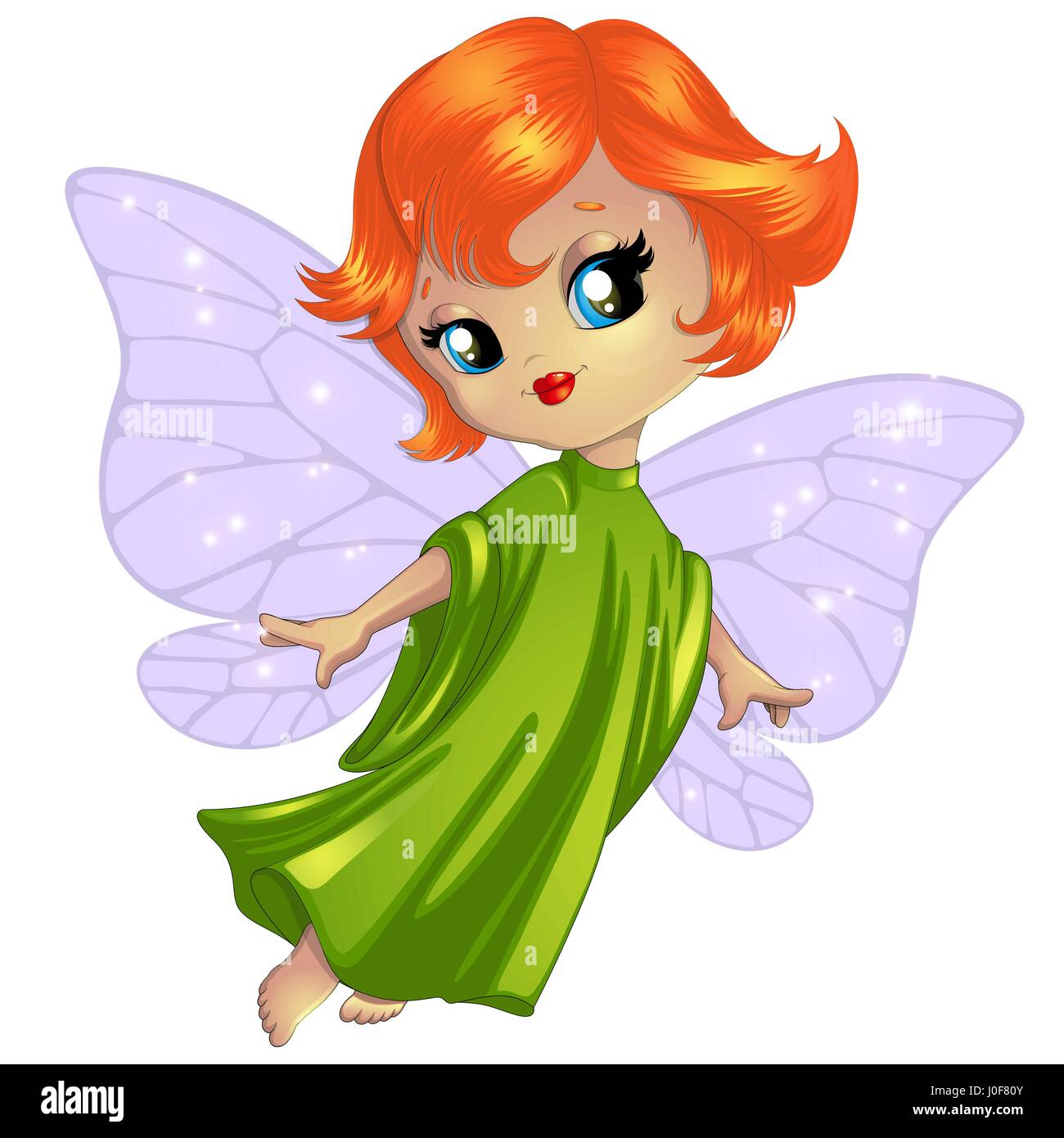 Charming fairy Stock Vector Images - Alamy
