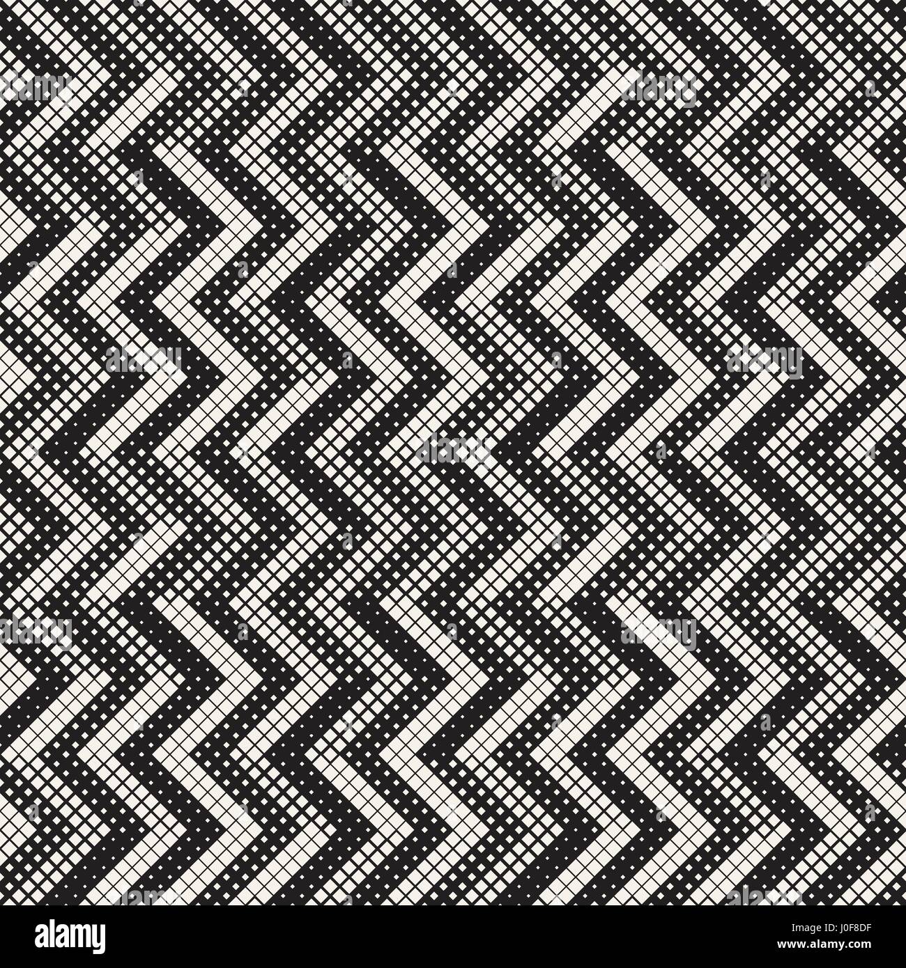Seamless Irregular Geometric Pattern. Abstract Black and White Modern ...