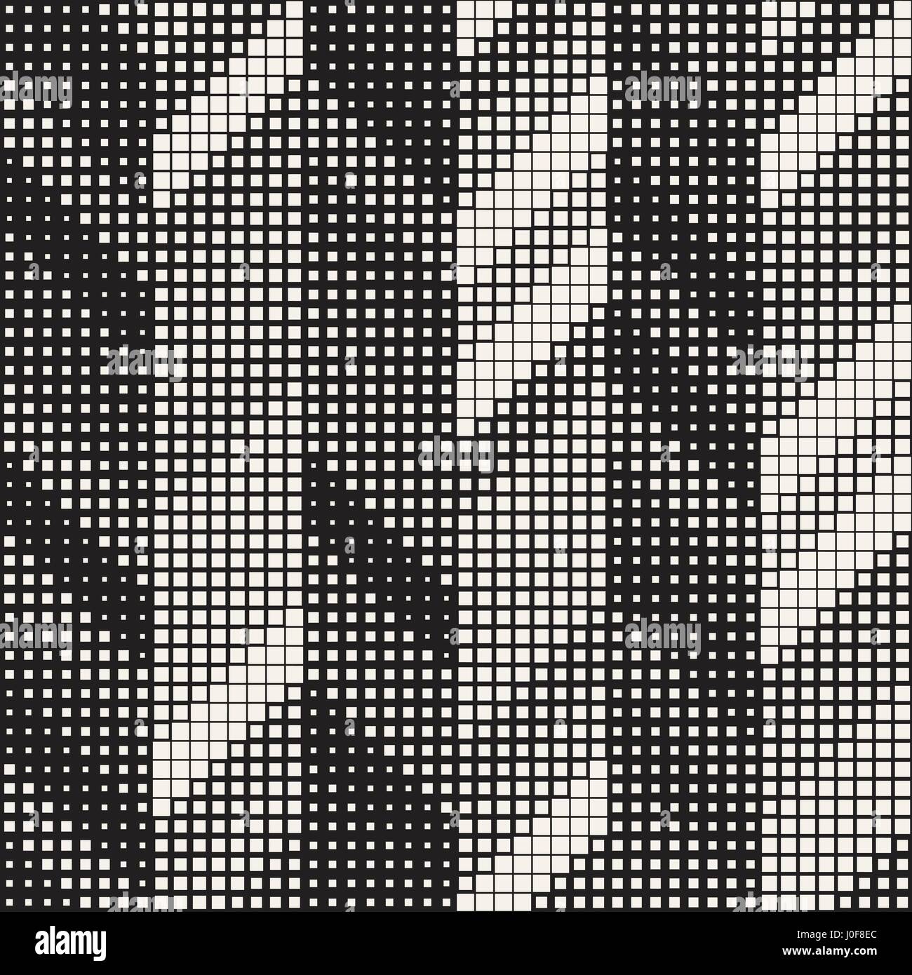 Seamless Irregular Geometric Pattern. Abstract Black and White Modern ...