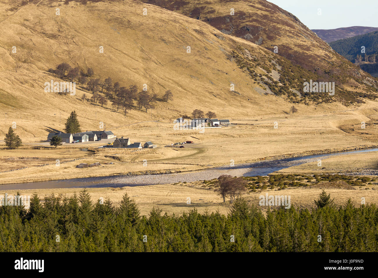 Coignascallon & Coignafearn Farms Findhorn Valley Cairngorms Scotland ...