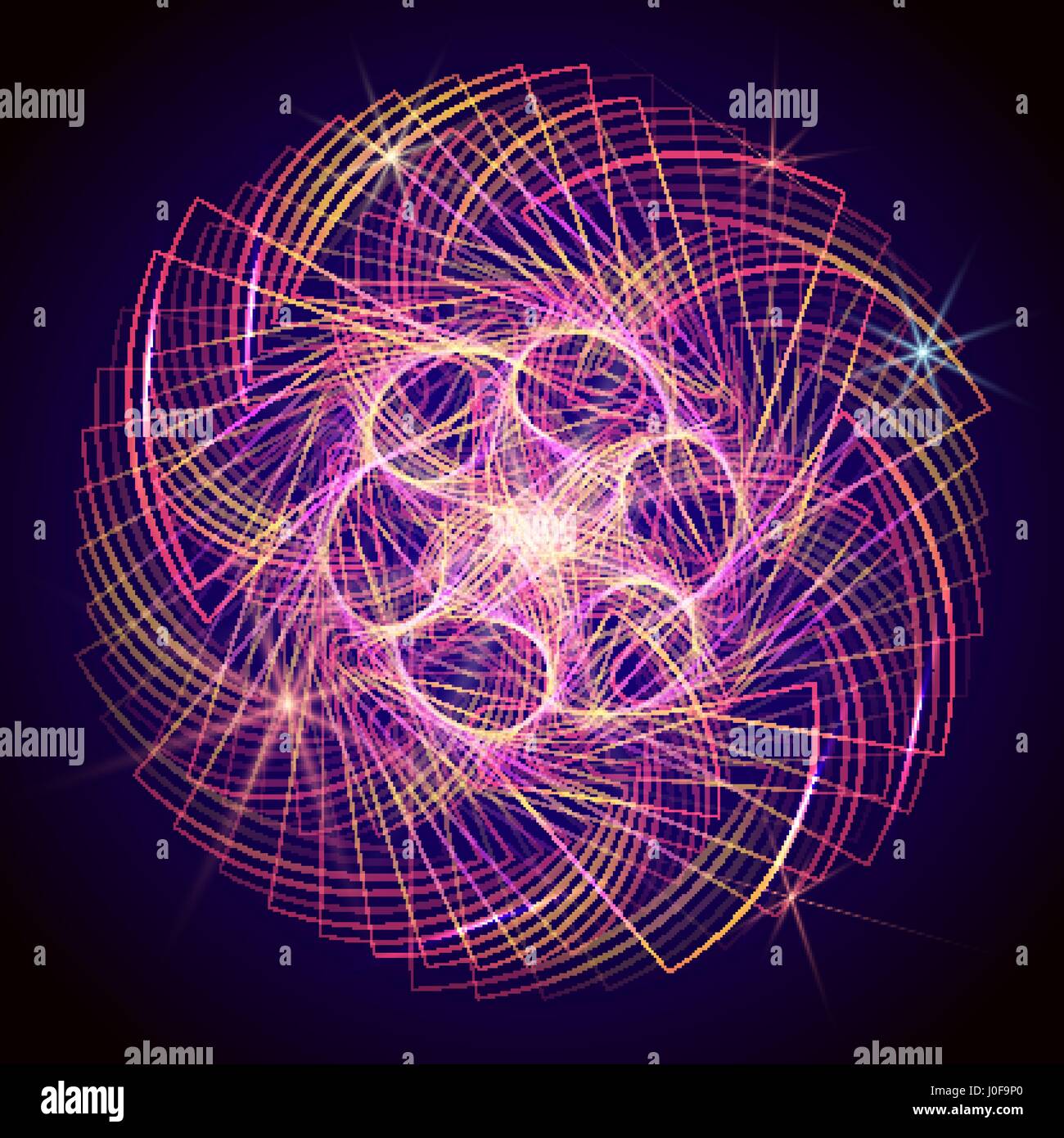Spirograph background Stock Vector Images - Alamy