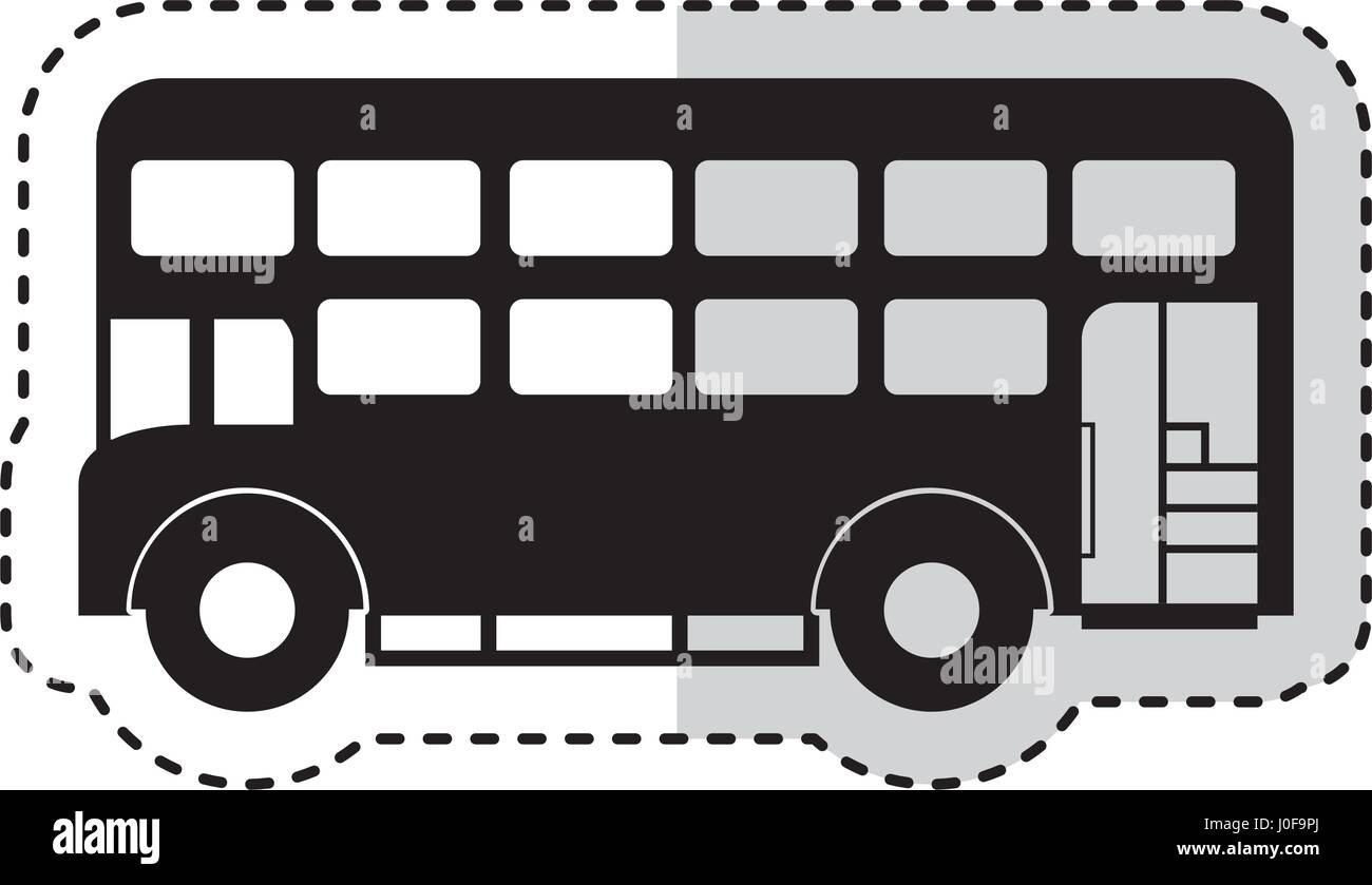 london bus isolated icon Stock Vector Image & Art - Alamy