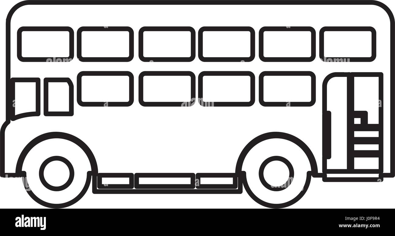 london bus isolated icon Stock Vector Image & Art - Alamy