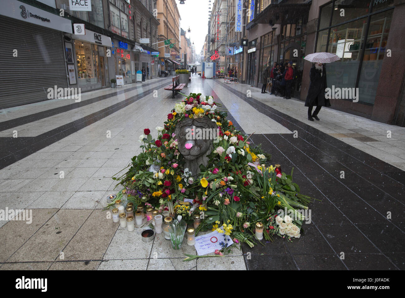 Drottninggatan in stockholm terrorist rakhmat hi-res stock photography ...