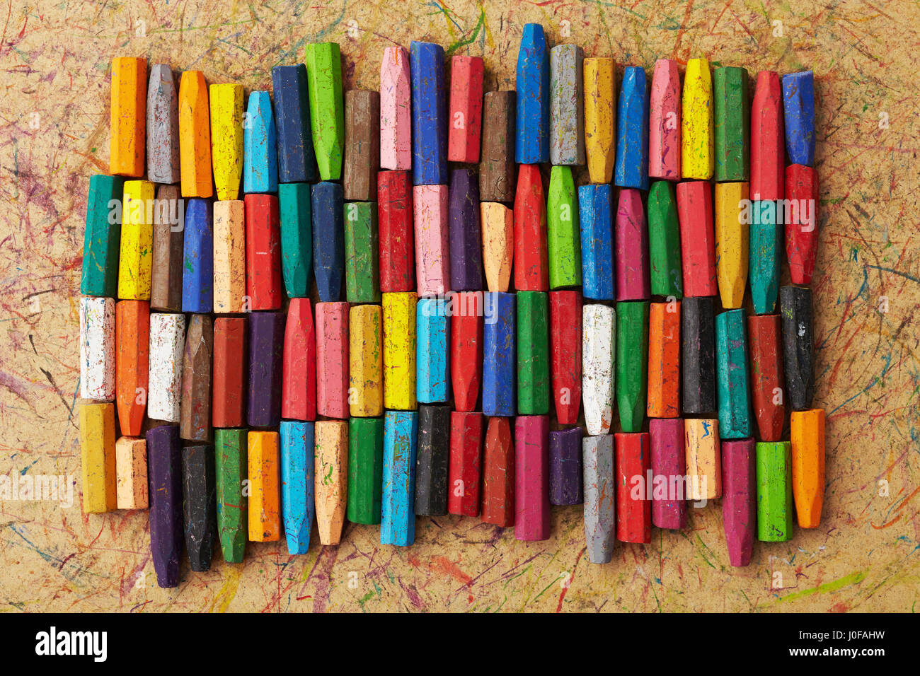 Crayon art education hi-res stock photography and images - Alamy