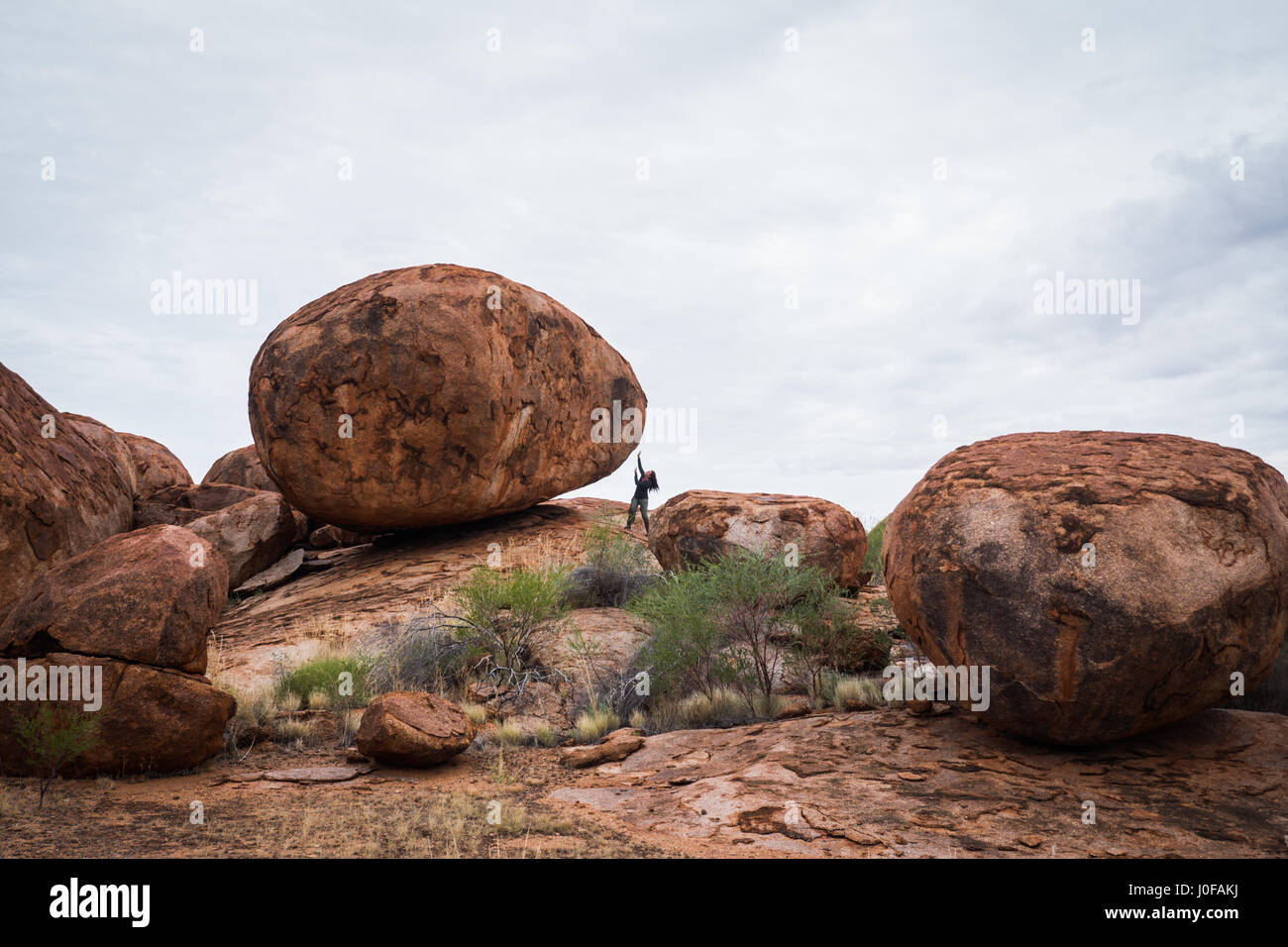 Devils Marbles Karlu Karlu Northern Territory Stock Photo - Alamy