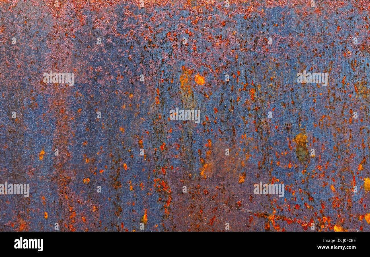 closeup of real rust on iron metal plate Stock Photo - Alamy