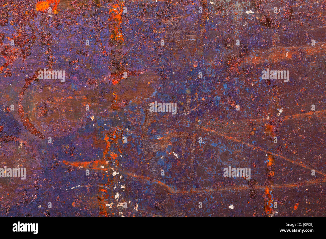 closeup of real rust on iron metal plate Stock Photo - Alamy