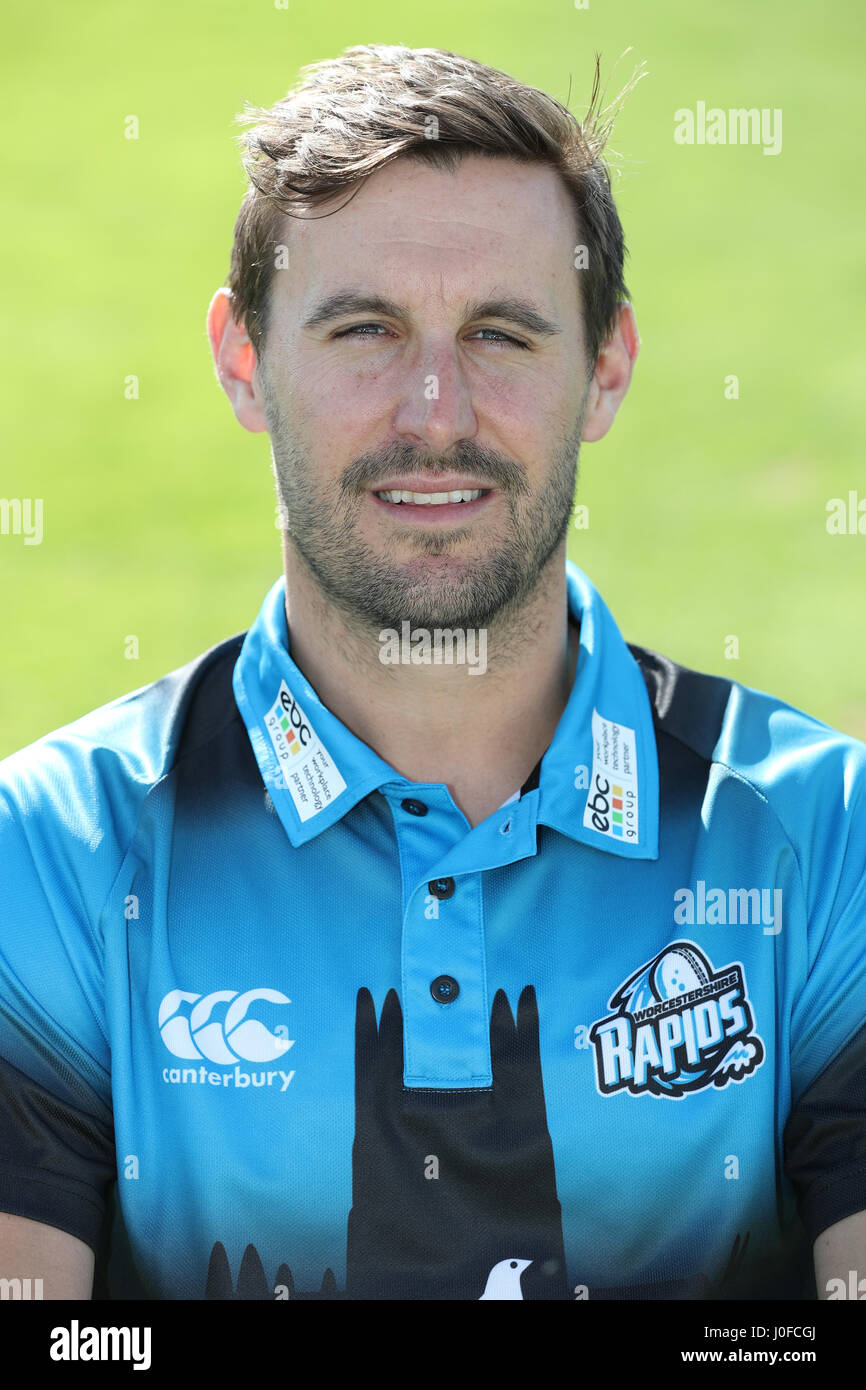 Worcestershire's Daryl Mitchell Stock Photo - Alamy