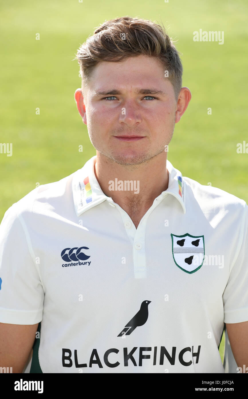 Worcestershire's George Rhodes Stock Photo - Alamy