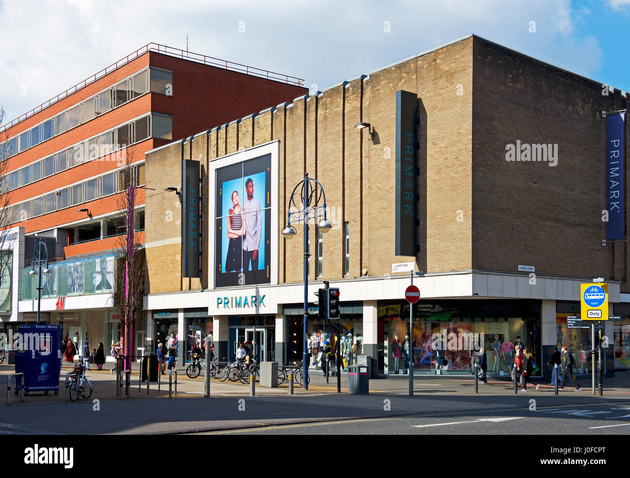 Leicester city shops hi-res stock photography and images - Alamy