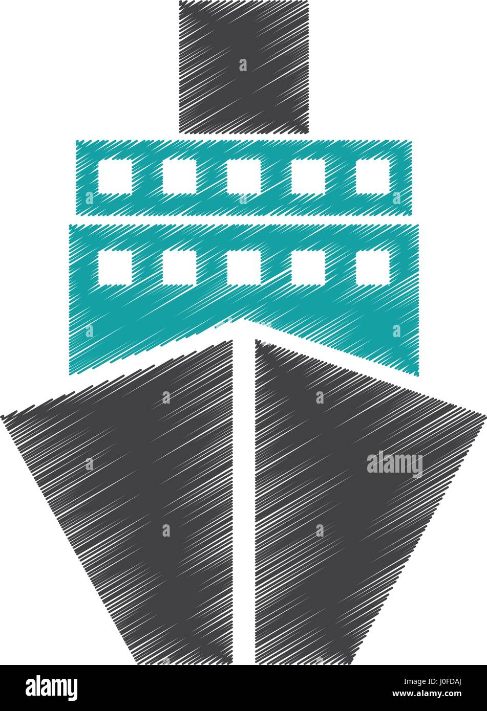 Cruise ship surf Stock Vector Images - Alamy