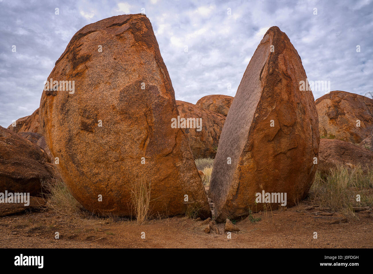 Devils Marbles Karlu Karlu Northern Territory Stock Photo - Alamy