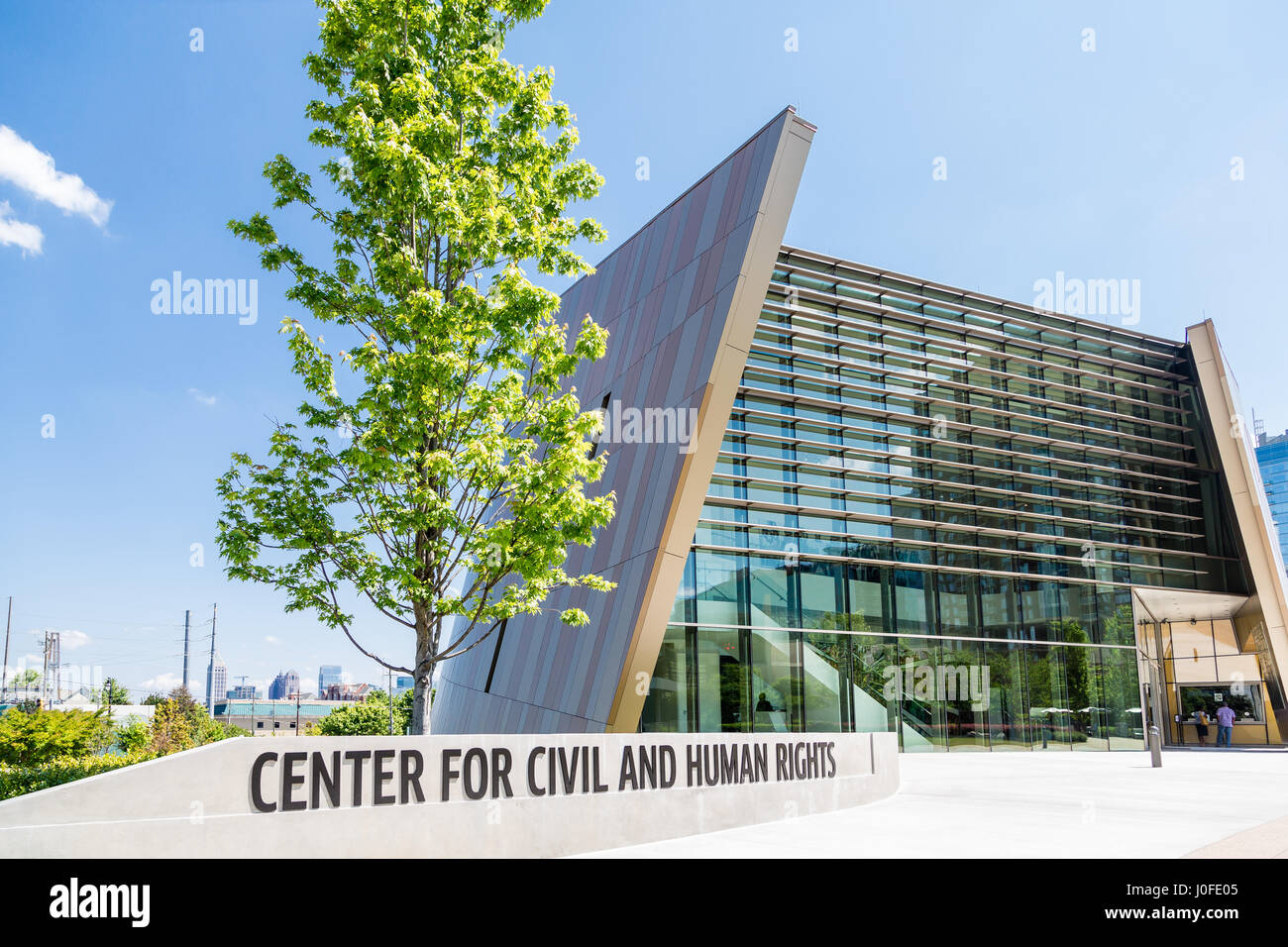 The center for civil and human rights hi-res stock photography and ...