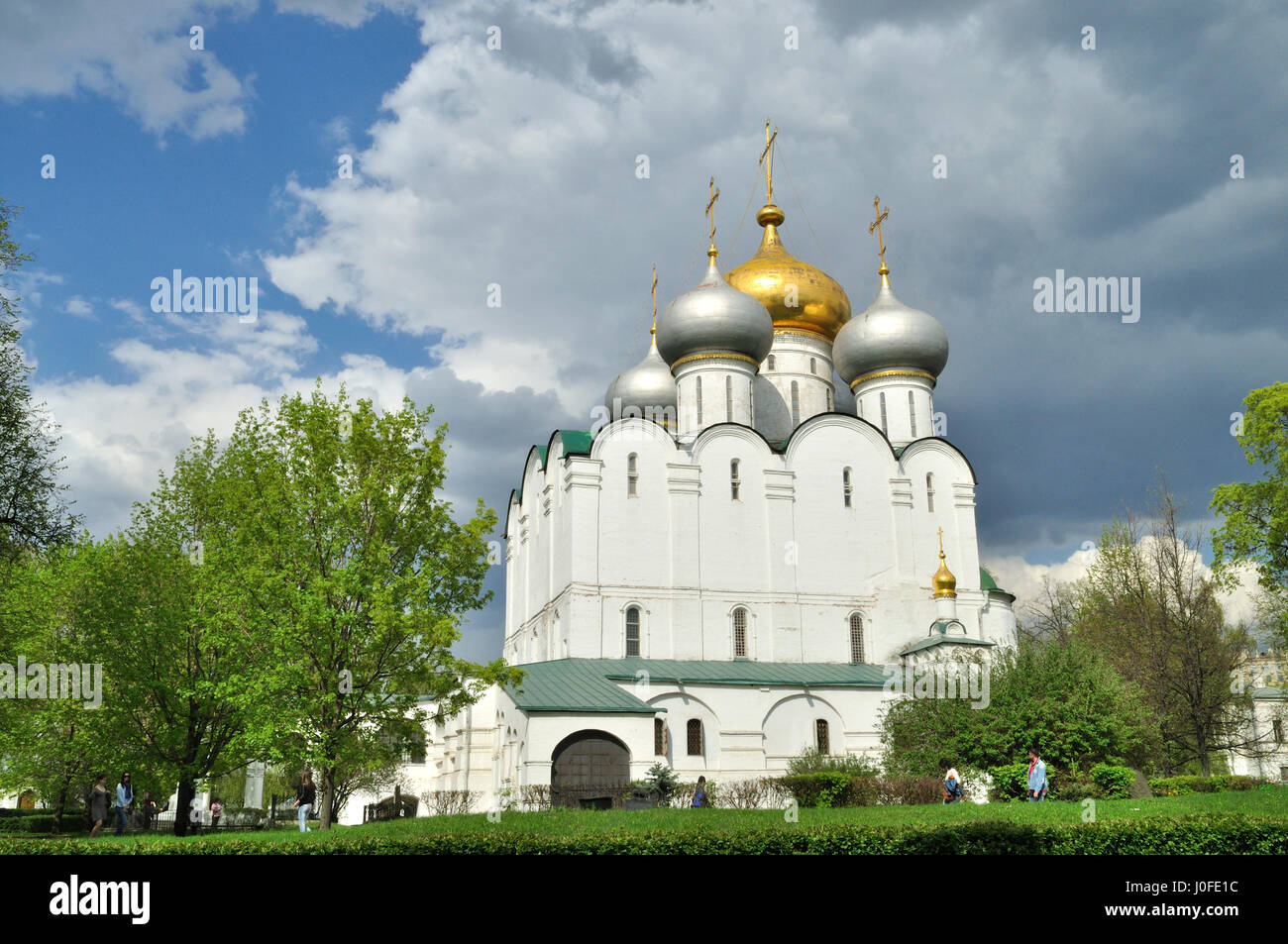 Cathedral of Our Lady of Smolensk at the Novodevichy Convent (16th ...