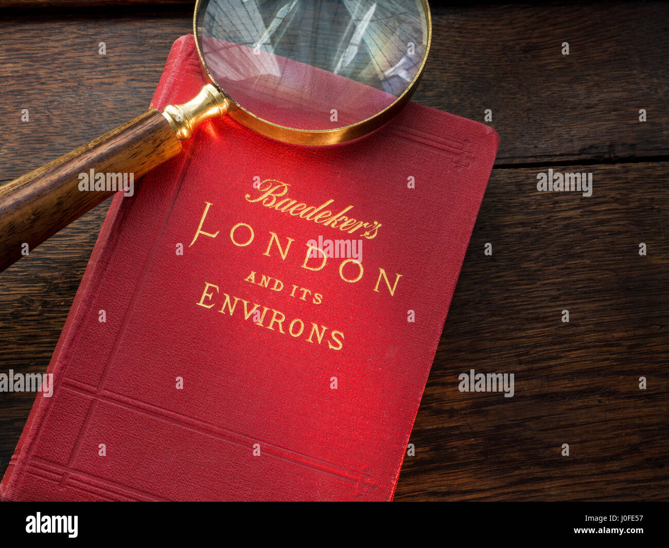 Baedekers london and environs hi-res stock photography and images - Alamy