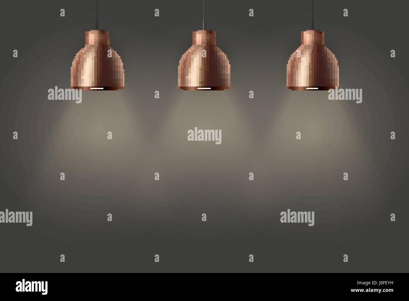 Stylish home interior round Stock Vector Images - Alamy