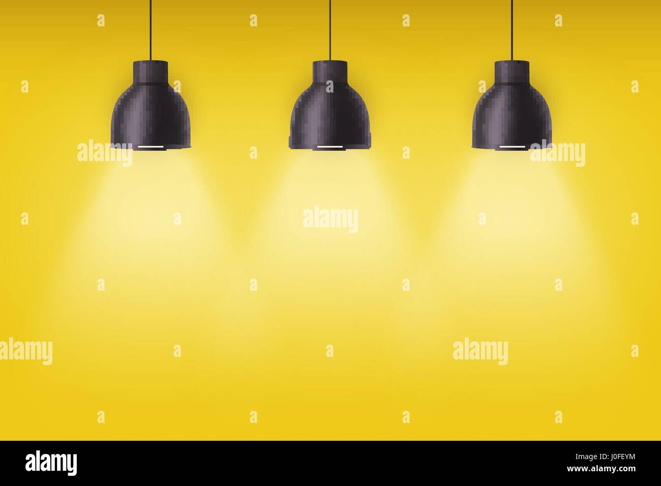 Stylish home interior round Stock Vector Images - Alamy