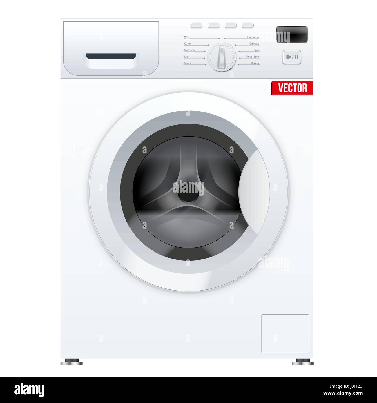 Washing machine display Cut Out Stock Images & Pictures - Alamy