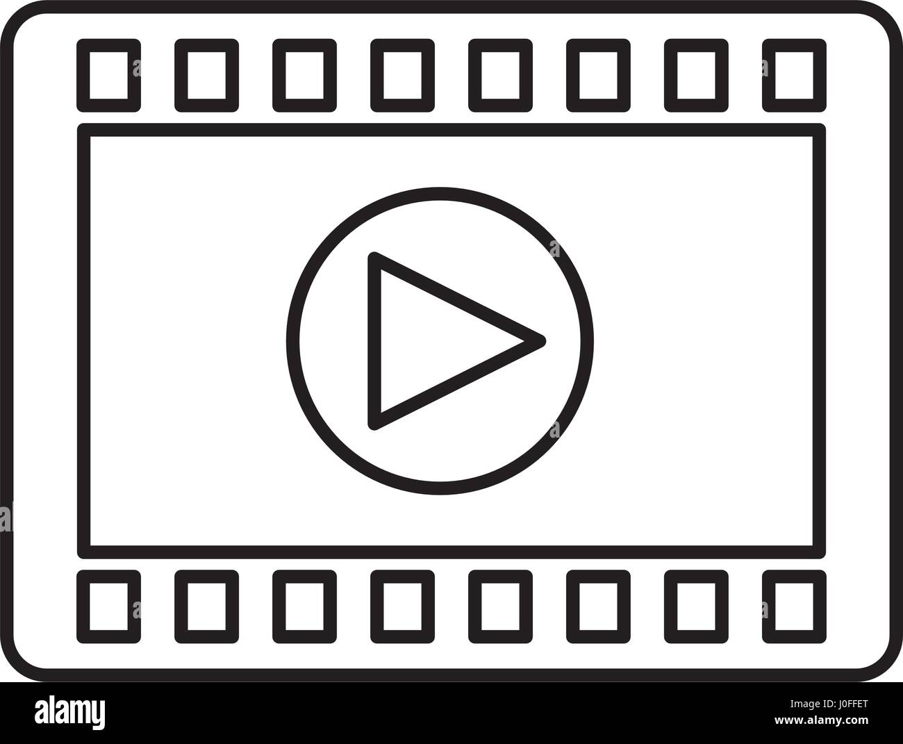 play button recorder icon Stock Vector Image & Art - Alamy