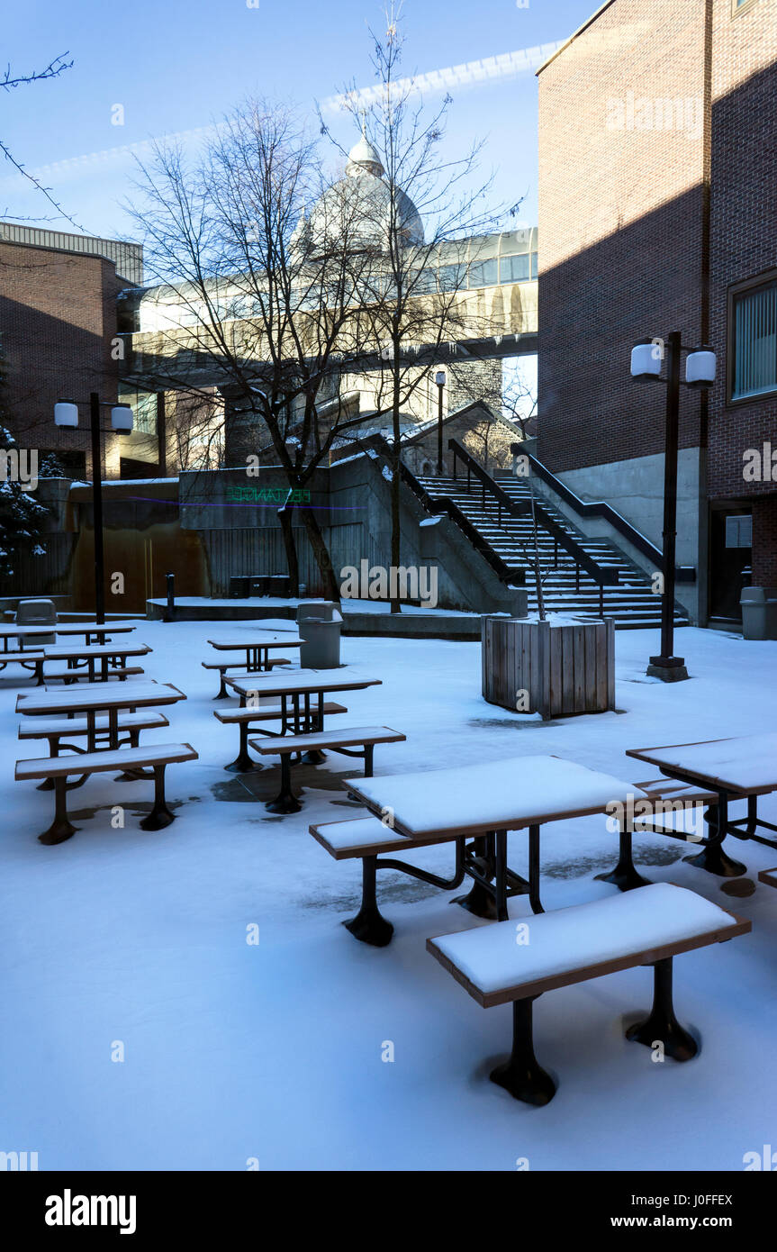 Université du Québec a Montréal (UQAM), Montréal, Canada Stock Photo ...