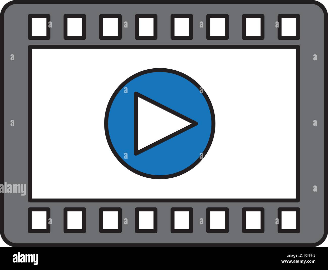 play button recorder icon Stock Vector Image & Art - Alamy