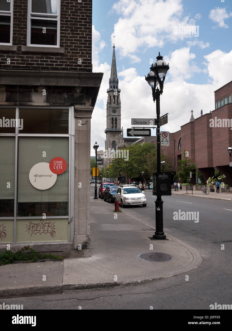 Université du Québec a Montréal (UQAM), Montréal, Canada Stock Photo ...