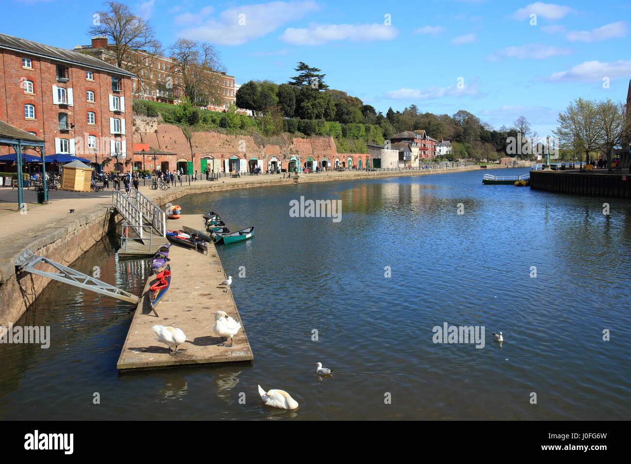 Exeter Quay, Devon, England, UK Stock Photo - Alamy