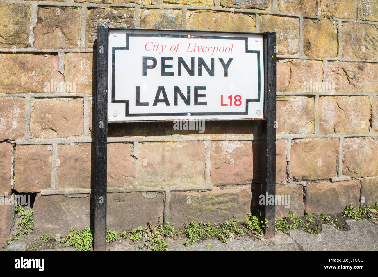 Penny Lane,Beatles,sign,Liverpool,Merseyside,England,UNESCO,World ...