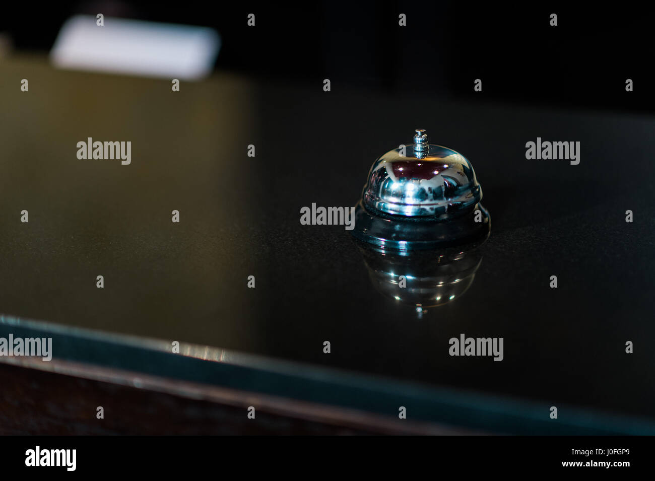 Classic Concierge Bell Stock Photo - Alamy