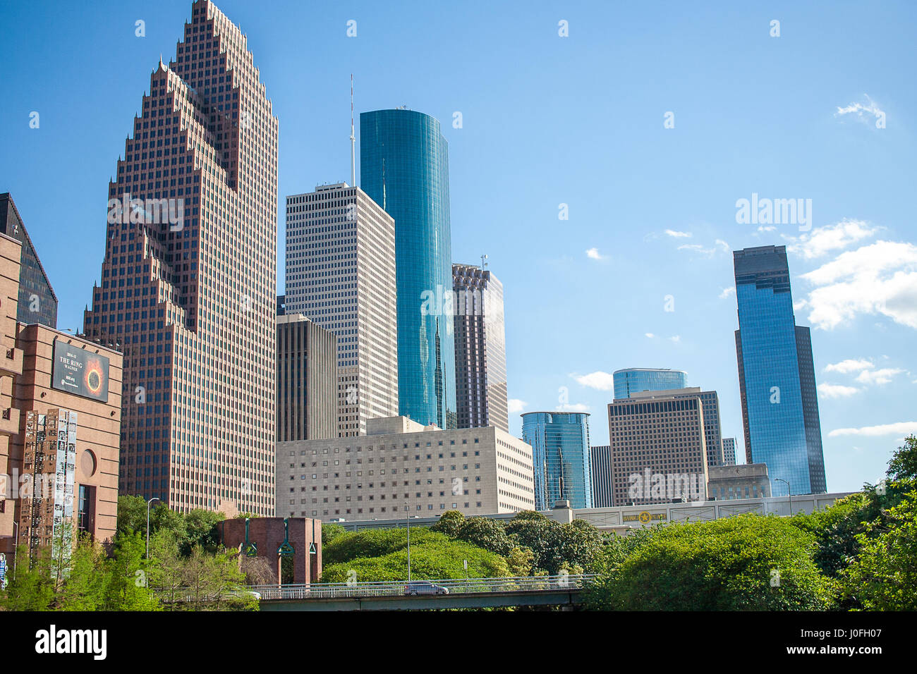 Houston skyline hi-res stock photography and images - Alamy