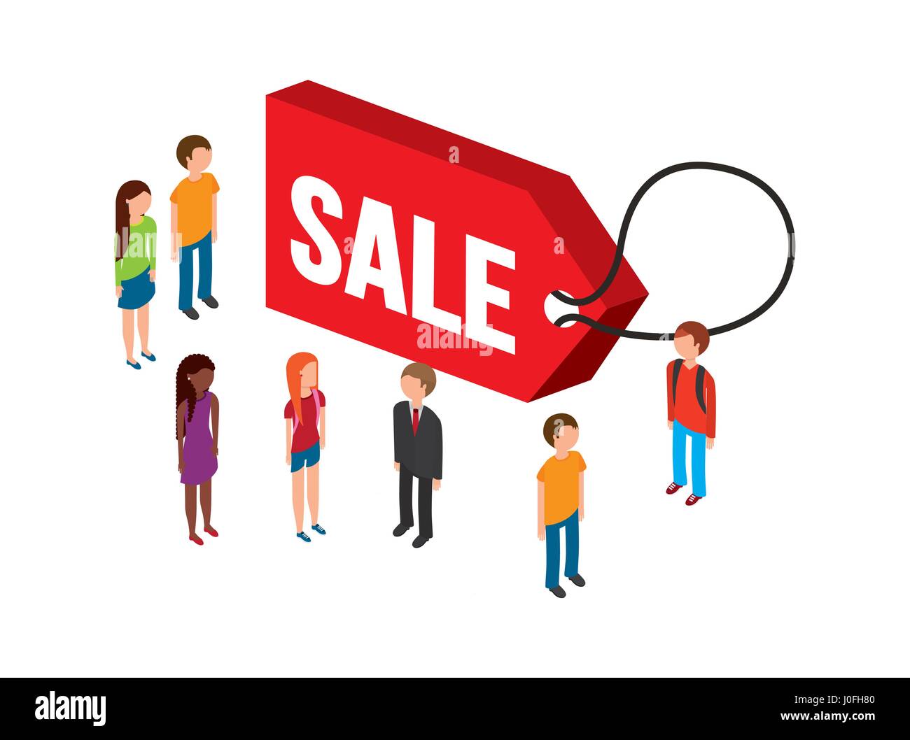 shopping isometric icons design Stock Vector Image & Art - Alamy