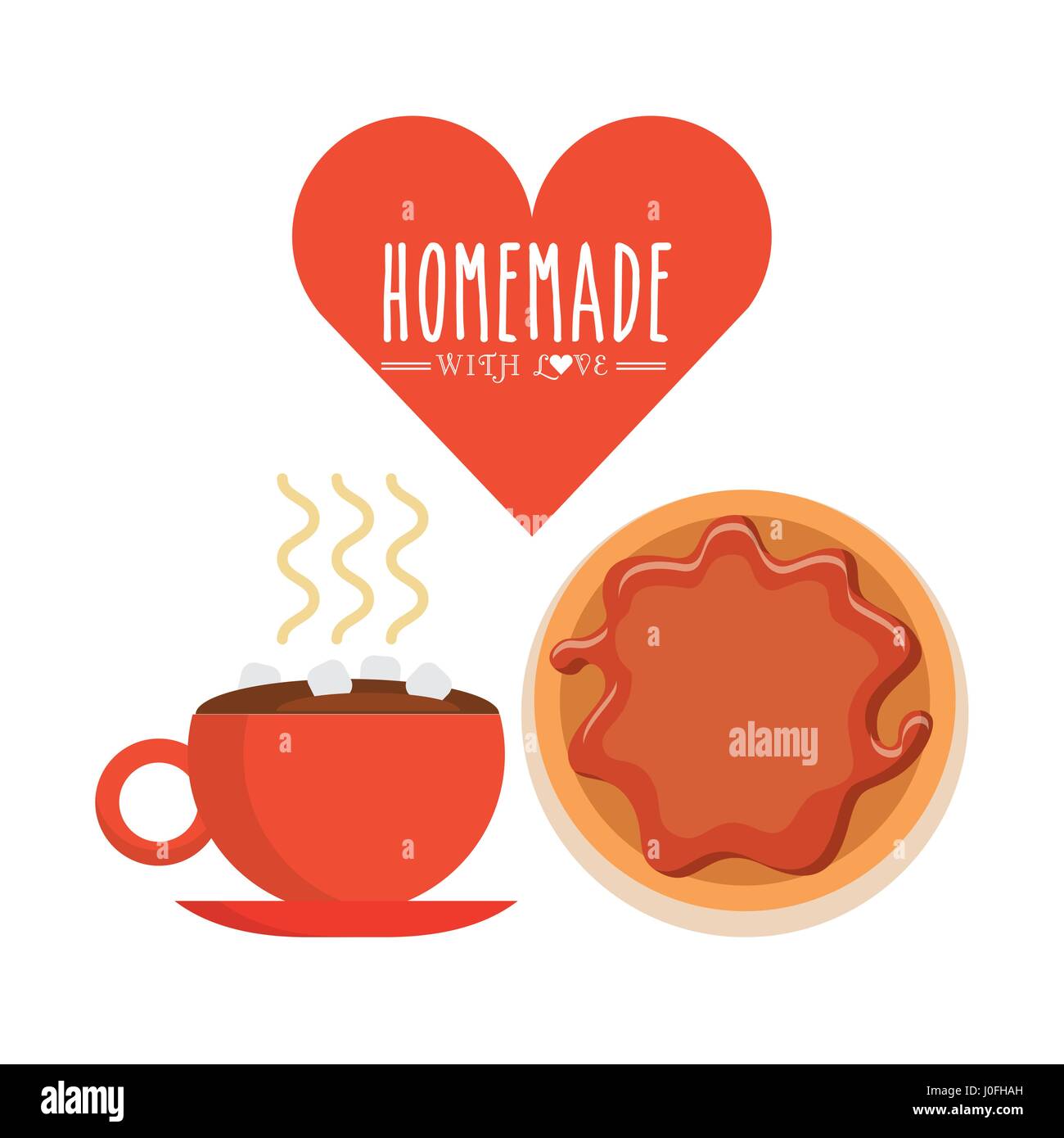 Pancake waffle Stock Vector Images - Alamy