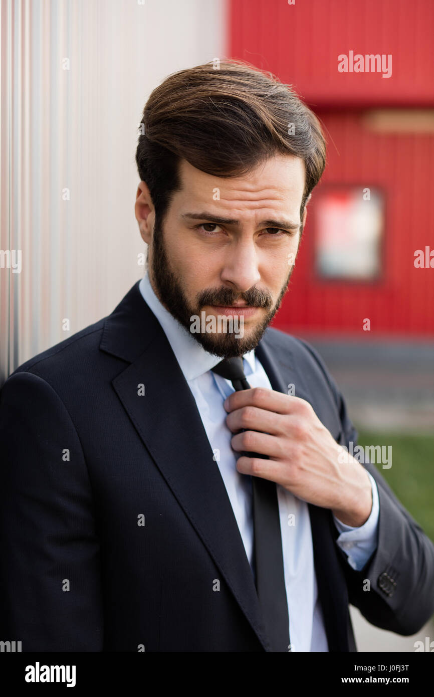 Clouse up elegant man hi-res stock photography and images - Alamy